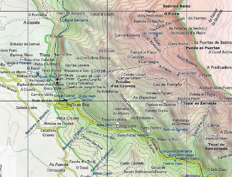 El Parque Nacional de Ordesa y Monte Perdido cuenta con su mapa ...